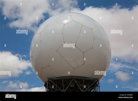 National Weather Service Nexrad Wsr 88d Radar Dome At The Cannon Air