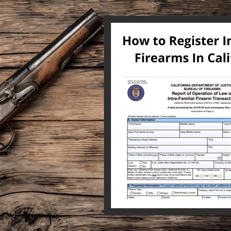 How To Register A Gun In California Lifeoutofthebox