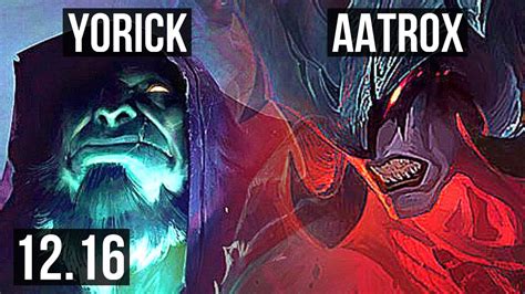 Yorick Vs Aatrox Top 18m Mastery 800 Games 512 Euw Master