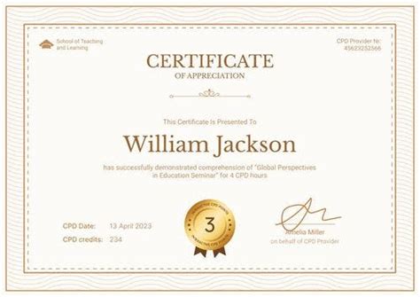 Cpd Certificate Templates Download And Edit For Free Certifier