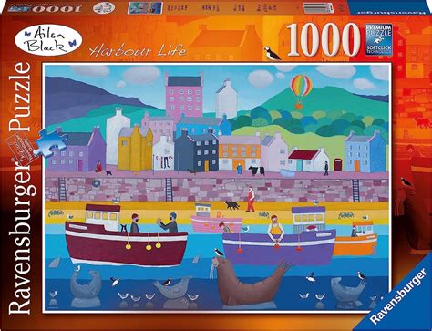 Ravensburger Puzzle 12001173 Ailsa Black Harbour Life