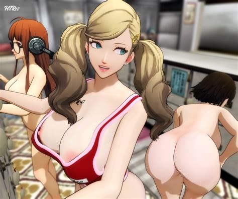 Rule 34 3d 3d Artwork 3girls Ann Takamaki Artist Name Ass Atlus Big