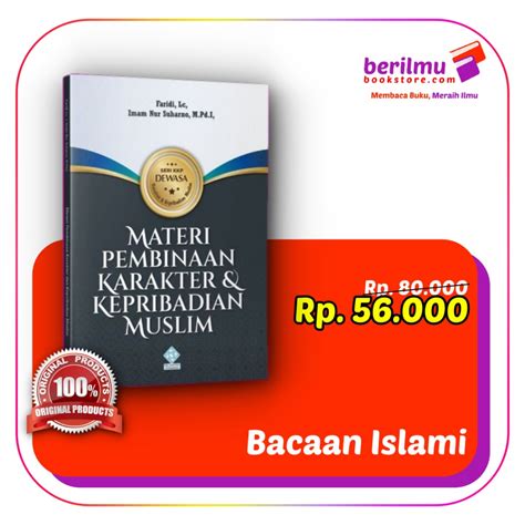 Jual Materi Pembinaan Karakter Dan Kepribadian Muslim Seri KKP Dewasa Buku Pengembangan Diri