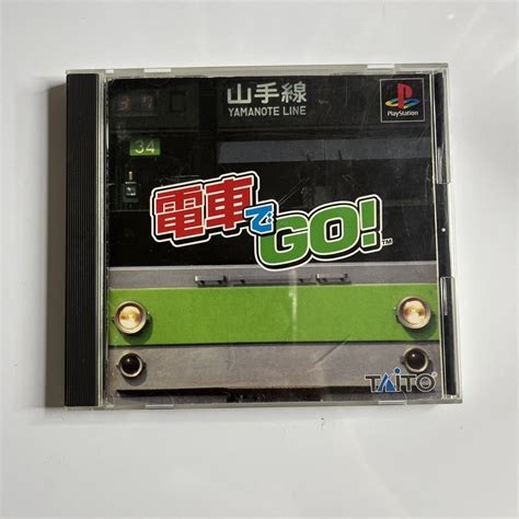 Densha De Go Ps1 Sony Playstation Ntsc J Japan Train Simulation 1997