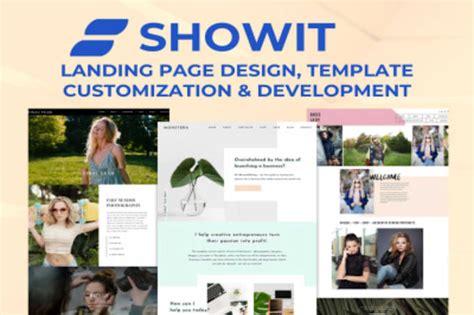 Design Redesign Showit Webiste Showit Template Showit Customization