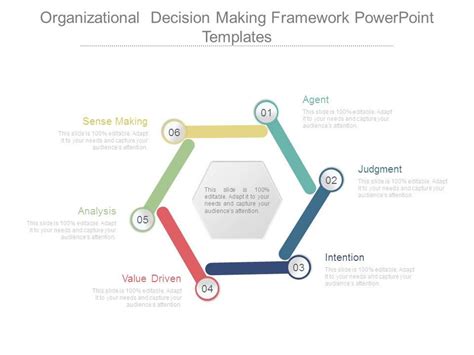 Organizational Decision Making Framework Powerpoint Templates