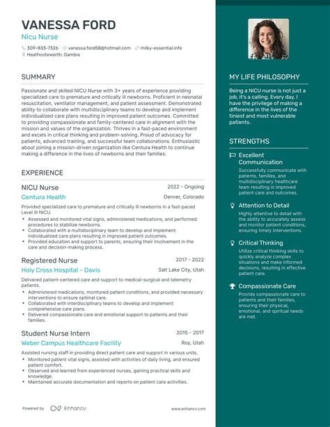 Nurse Resumes Examples Registered Nurse Resume Sample Writing Guide
