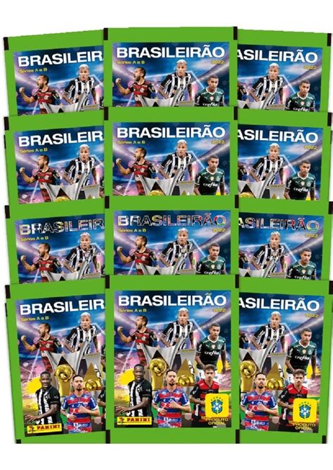 Kit Figurinhas Do Album Brasileirao Envelopes Mebuscar Brasil