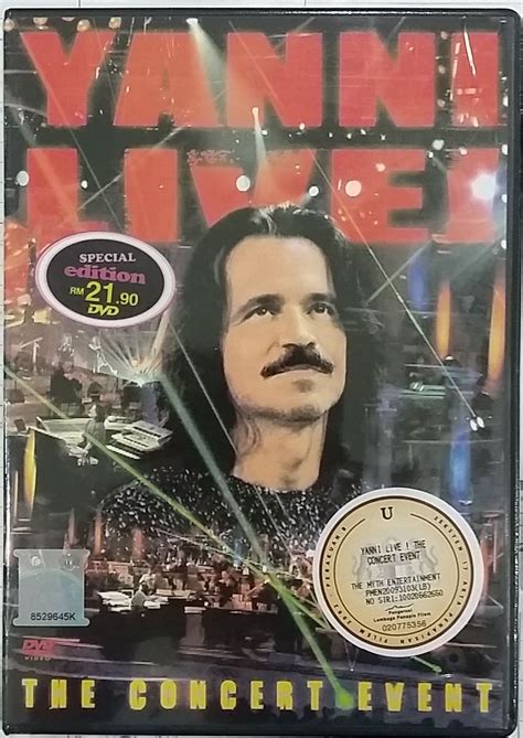 Yanni Live The Concert Event Dvd New Ntsc Region All Free Shipping