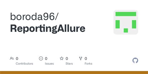 GitHub Boroda96 ReportingAllure