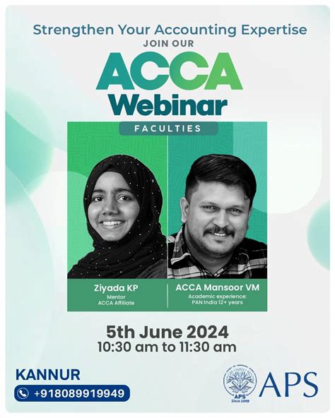 Aps Academy On Linkedin Apsacademy Kannur Acca Accawebinar Onlinewebinar Webinar