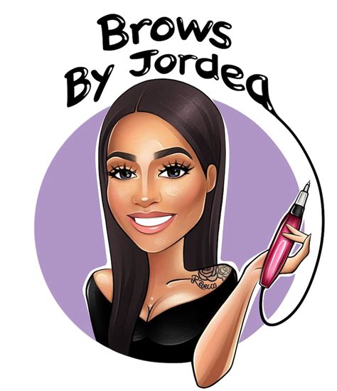 Pmu Artist Logo Portrait Logo Custom Logo Portrait Cartoon Etsy