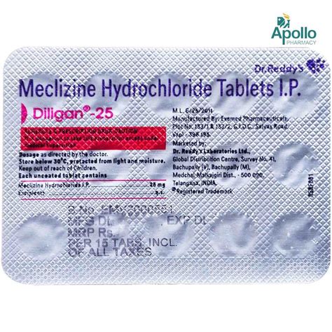 Diligan 25 Tablet 15s Price Uses Side Effects Composition Apollo