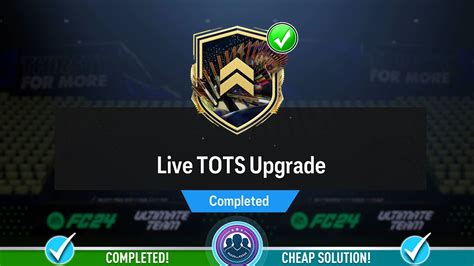 Live TOTS Upgrade Pack Opened Cheap Solution SBC Tips FC 24
