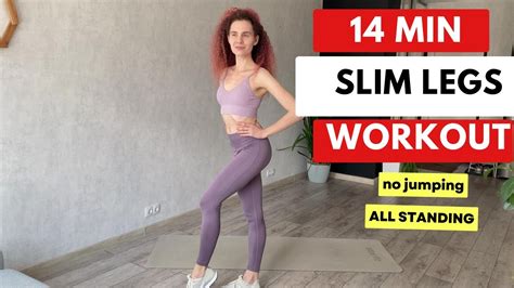 14 Min Slim Legs Workout Butt Thighs Calves No Equipment Short And Effective All
