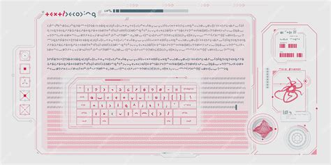 premium vector futuristic hud interface for processing server data