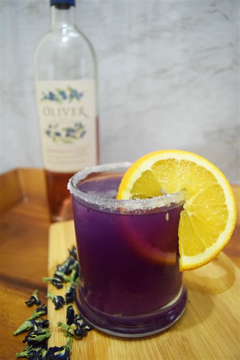 Color Changing Butterfly Pea Flower Cocktail Recipe POPSUGAR Food