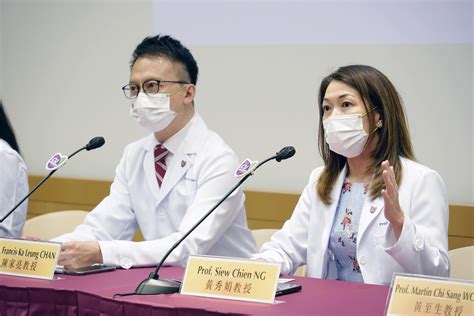 大型臨床研究證中大腸道微生態配方 Sim01 能減新冠及其他細菌和病毒感染風險 香港中文大學傳訊及公共關係處
