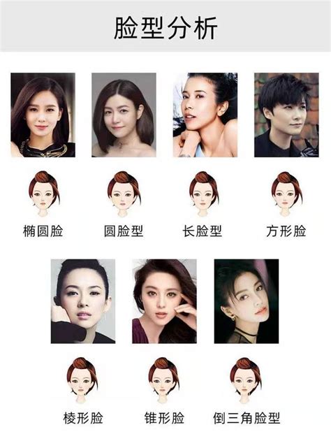 不同的脸型简笔画大山谷图库