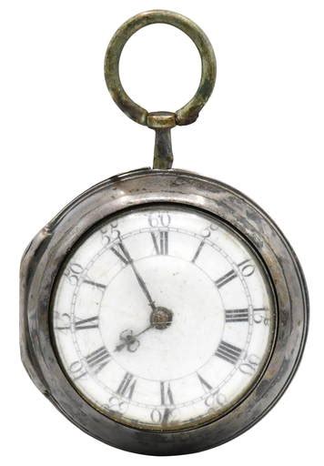 Joseph Kember Shaw Sterling Silver Fusee Pocket Watch 0159 On Mar