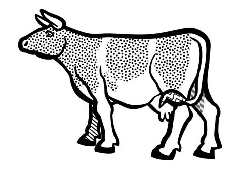 Disegno Da Colorare Di Mucca Disegni Da Colorare E Stampare Gratis
