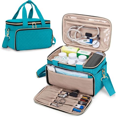 Yarwo Pill Bottle Storage Bag Empty Portable Medicine