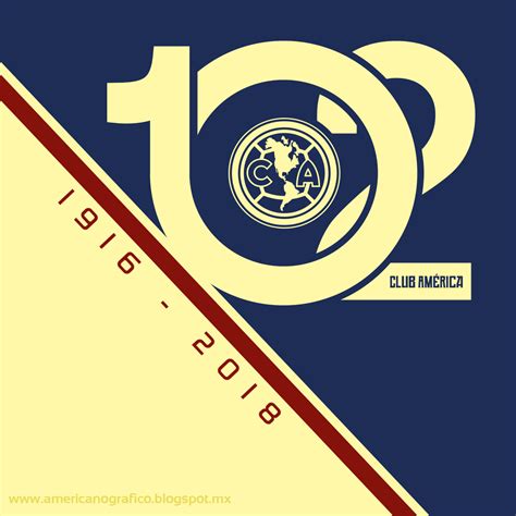 Americanografico Club América 102 Años