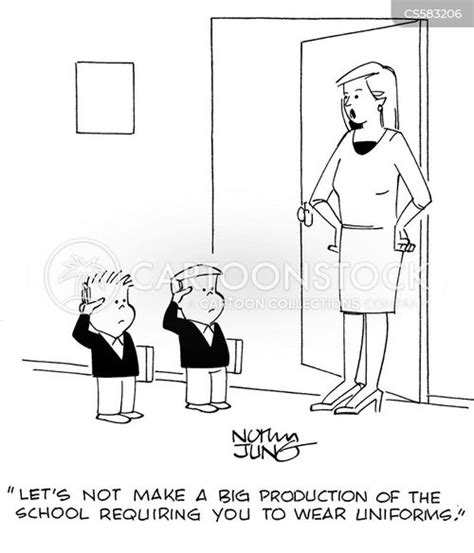 Wearing Uniform Cartoons And Comics Funny Pictures From Cartoonstock