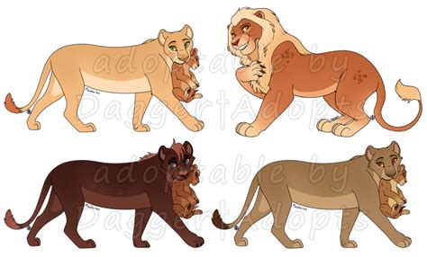 Lion Pride Drawing
