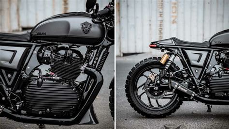 This Custom Built Re Interceptor 650 Is A ‘villain In True Sense