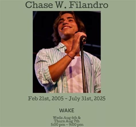 Chase Filandro Influencer Mit Nur 20 Jahren Plötzlich Verstorben Kurier