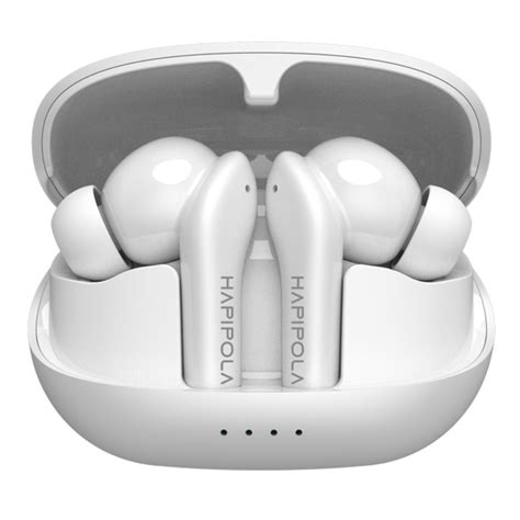 Shop Hapipola Quadpods Enc True Wireless White Best Deals