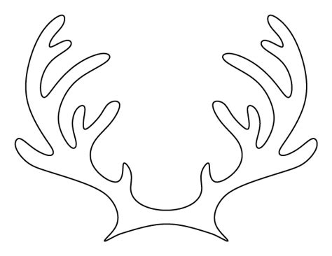 How To Draw Reindeer Horns