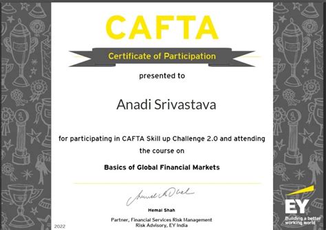 Anadi Srivastava On Linkedin I Am Glad To Announce That I Have