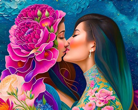 Ai Generated Kiss Photos And Artwork Deep Dream Generator
