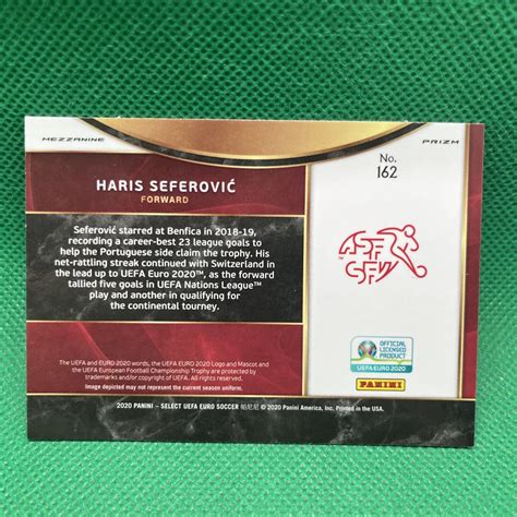 2020 Panini Select UEFA Euro Preview Mezzanine Silver Prizm 162