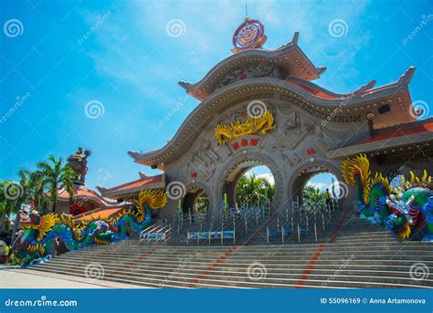 Ho Chi Minh City Vietnam The Suoi Tien Park In Saigon Stock Image