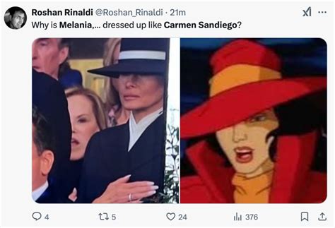Melania Trumps Inauguration Hat Spawns Hilarious Memes Online ‘she