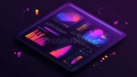 Colorful Data Visualization Dashboard Showcasing Various Graphs And