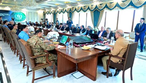 Federal Cabinet Approves Operation Azm E Istehkam Factfile