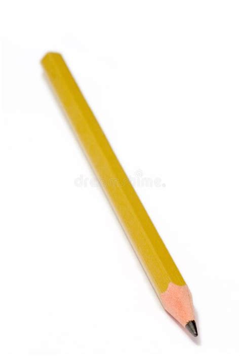 Pencil Stock Image Image Of White Write Mustard Draw 109019