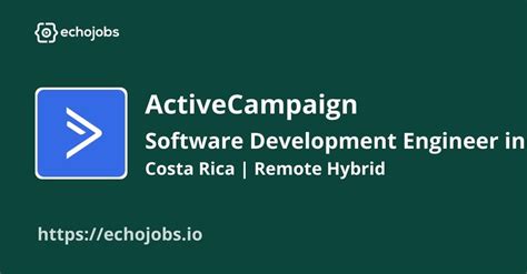 Activecampaign Is Hiring Software Development Engineer In Test Sdet Costa Rica Remote Hybrid
