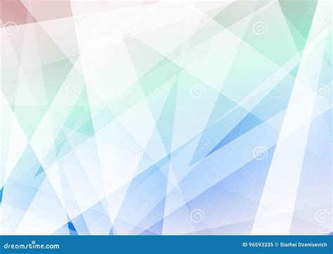 Triangular Geometric Shapes Cartoon Vector 71463745