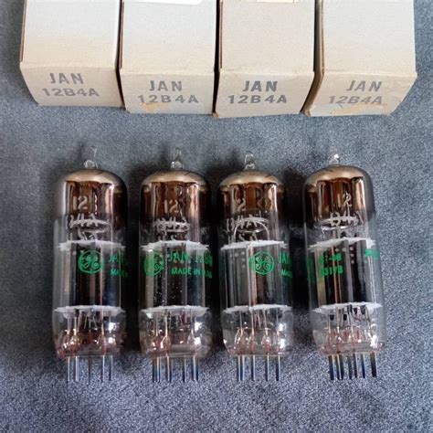 Yahoo オークション Jan 12b4a Ge 4本 未使用 真空管
