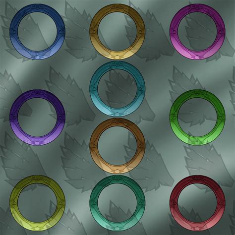 Frame Bundle Dnd Pathfinder Token Frame Token Border Foundry Vtt Roll20 Digital