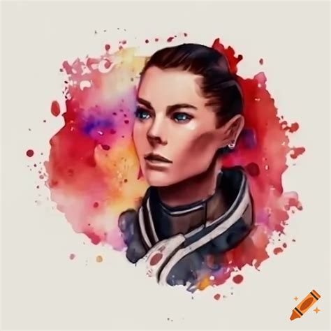 John Shepard From Mass Effect