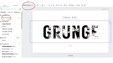 How To Make A Grunge Text In Canva NechEmpire