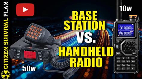 Benefits Of Base Station Mobile Radios Vs Handheld Radios Youtube