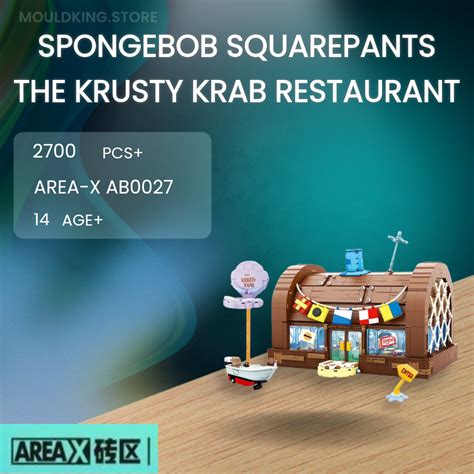Area X Ab0027 Spongebob Squarepants The Krusty Krab Restaurant With