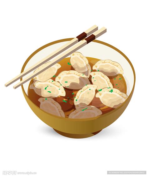 手绘饺子素材设计图广告设计广告设计设计图库昵图网
